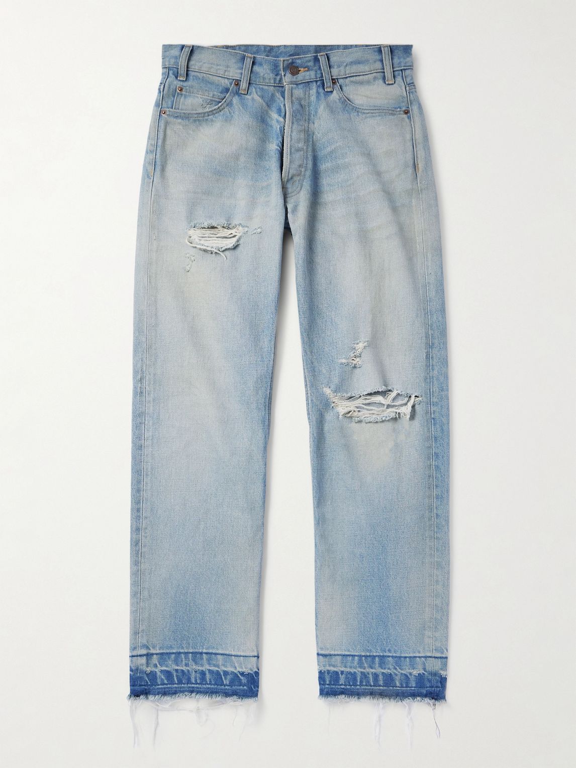 Wesley Straight-Leg Distressed Jean | 셀린느 | FETCHING