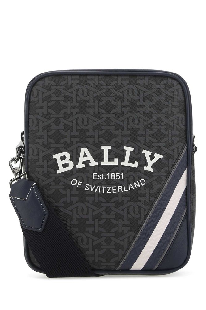 Bally Logo-Printed Zipped Crossbody Bag | BALLY | 페칭 FETCHING