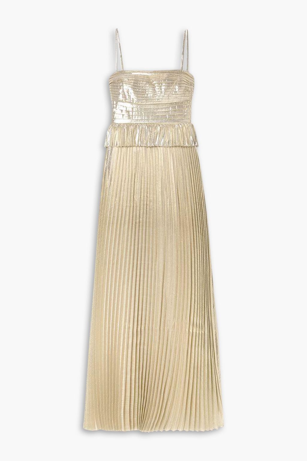 핀턱 플리세 라메 가운 | SELF PORTRAIT | 페칭 FETCHING