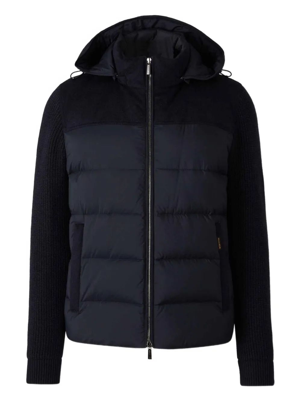 알로리 퀼티드 니트 소매 자켓 | MOORER | 페칭 FETCHING