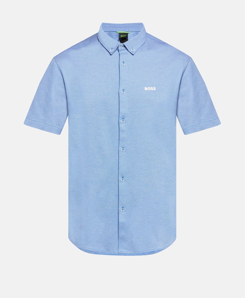 반팔 셔츠 레귤러 핏 50523296 | HUGO BOSS | 페칭 FETCHING