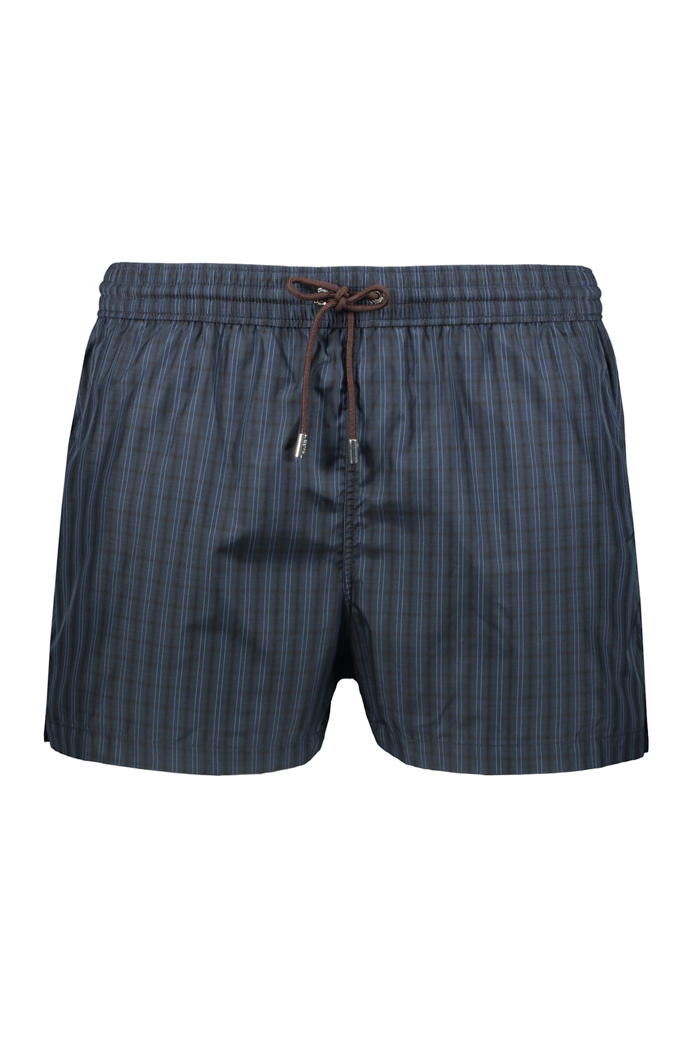 스트라이프 수영 반바지 | MOORER | 페칭 FETCHING