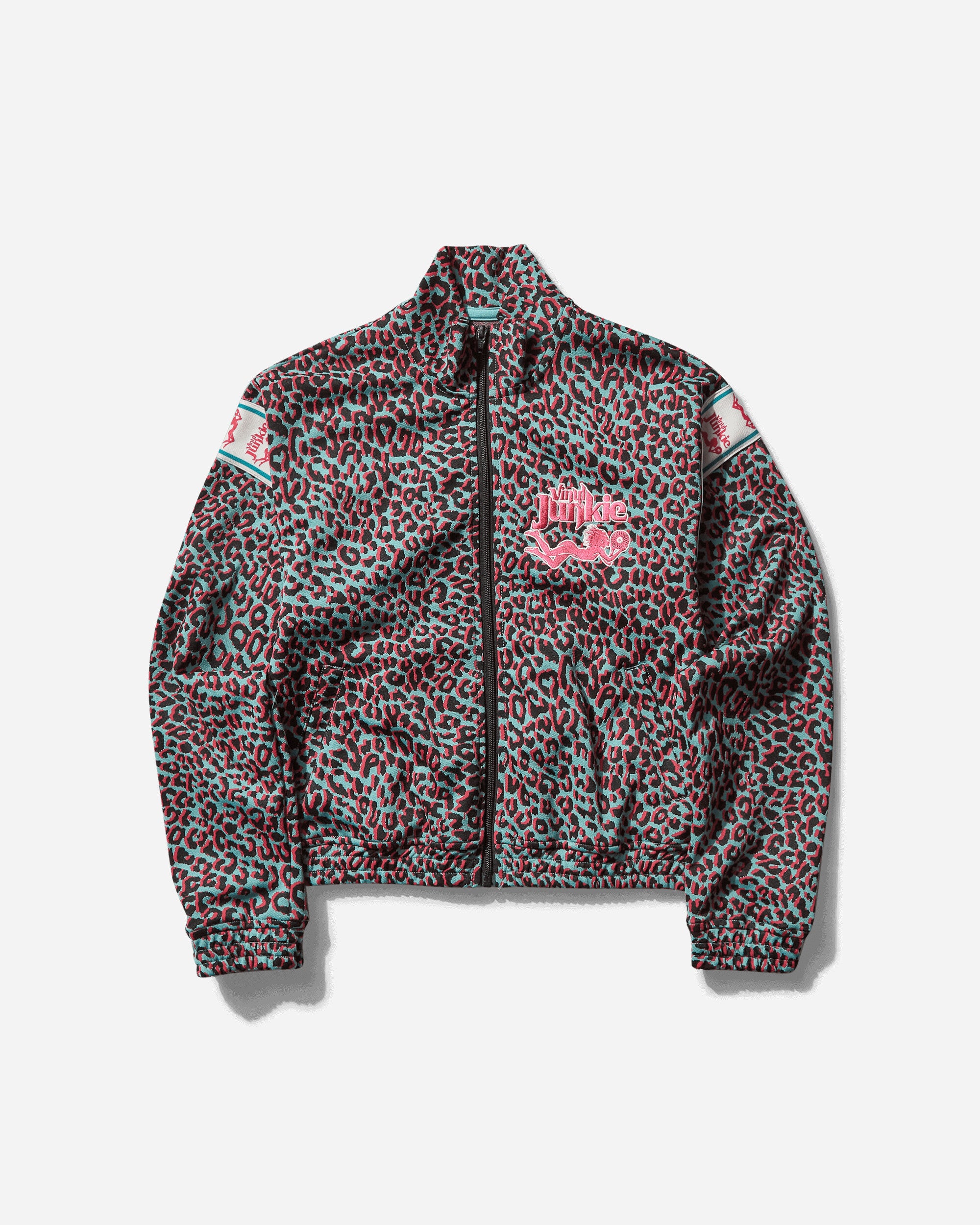 HYSTERIC GLAMOUR 비닐 정키 트랙 자켓 - 페칭