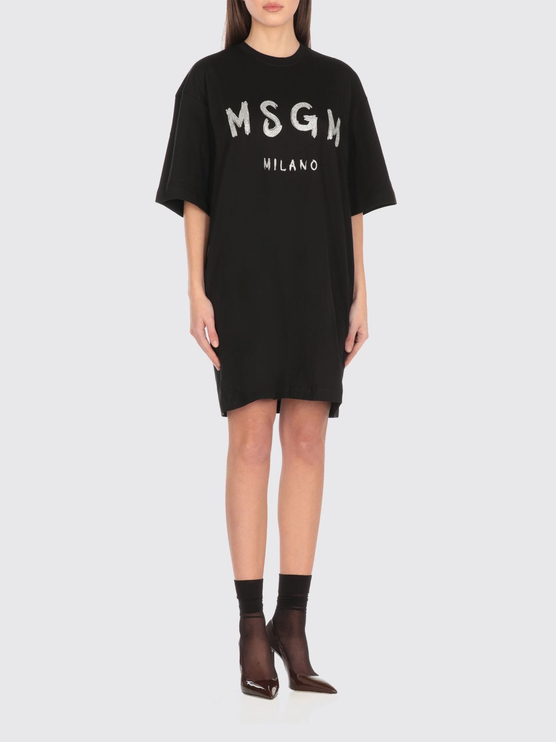드레스 여성 MSGM 3441MDA510G237002 99 | MSGM | 페칭 FETCHING