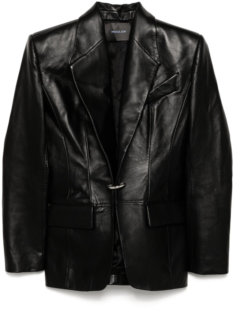 링 패스닝 블레이저 | MUGLER | 페칭